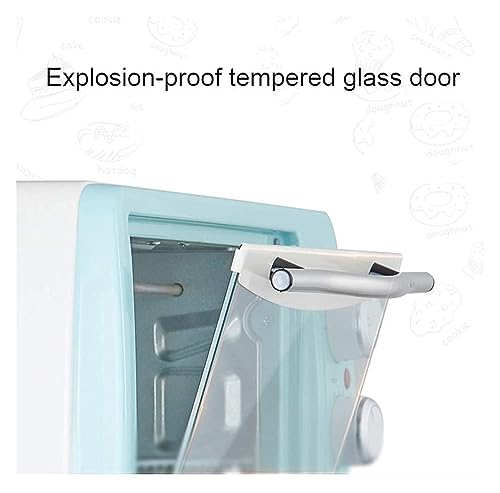 MODADA Electric oven home 19 liters mini oven adjustable temperature 0-250 ℃ and 60 minutes timer three baking position home baking electric oven baking cake bread pie multifunctional function unified