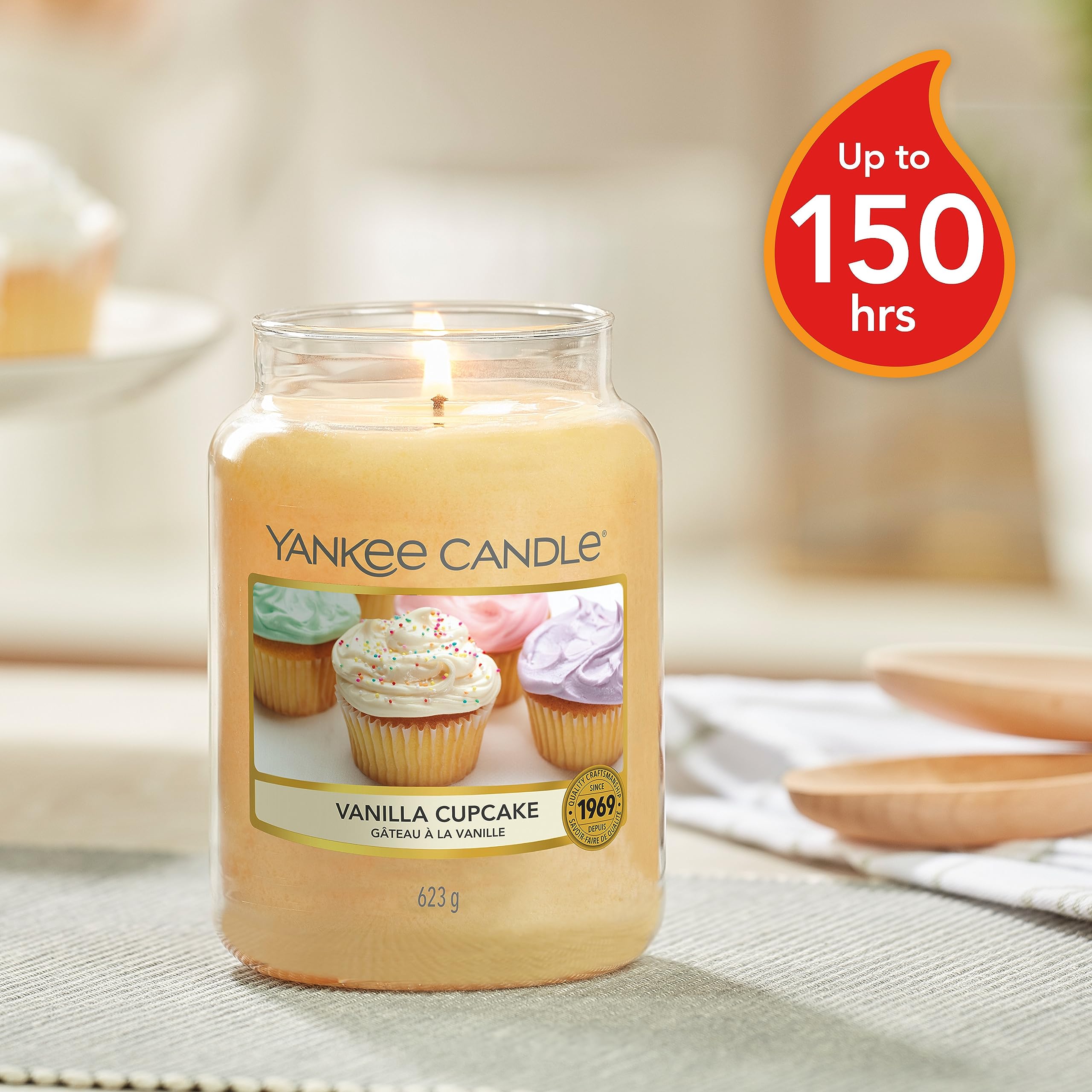 Yankee Candle jar Large Vanilla Cupcake YSDVC
