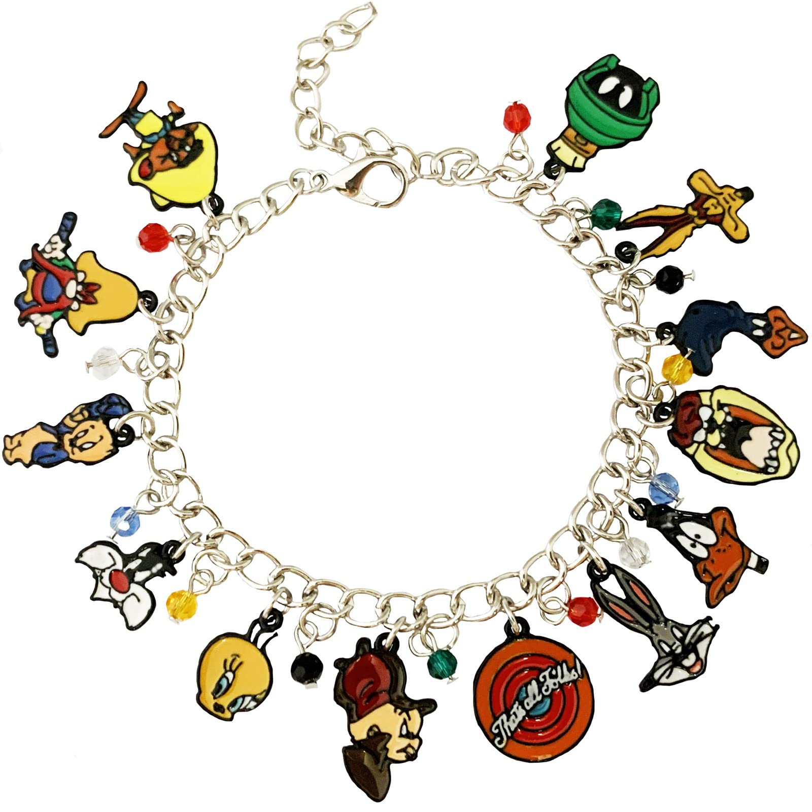 FJCPHAHA Animation Charm Bracelet Gifts for Adults Woman Men