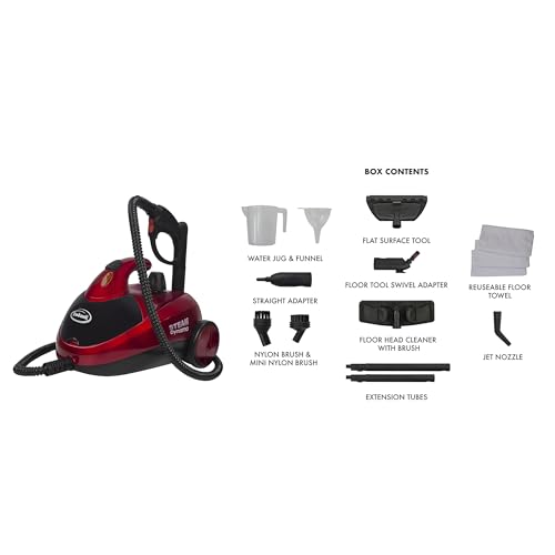 Ewbank Dynamo Multi-Tool Steam Cleaner, Red