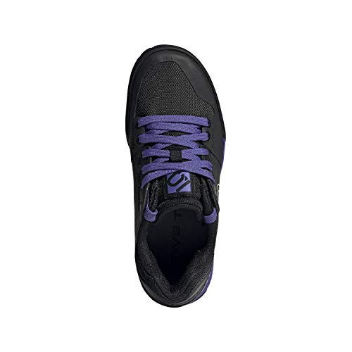 Five Ten Freerider Contact Women's Mountain Bike Shoe, Size 9, Black/Carbon/Purple