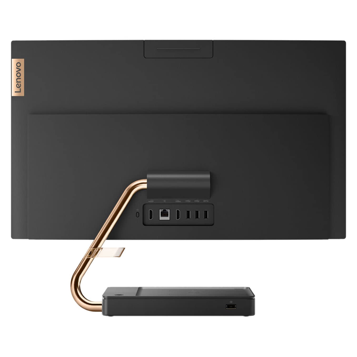 Lenovo IdeaCentre 5 All-in-One Business Desktop, 23.8" FHD IPS Non-Touch Display, Intel Core i5-10400T, 16GB RAM, 512GB PCIe SSD, Webcam, Wireless Keyboard & Mouse, Windows 11 Pro, Black