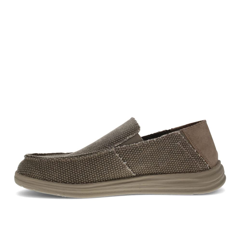Dockers Mens Ferris 2 Loafer Shoe with 4-Way Stretch, Taupe, 11 M
