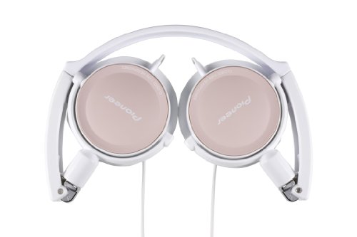 Pioneer se-mj21-HP Over-the-Ear DJ Inspired EQ Headphones (Pink/White)