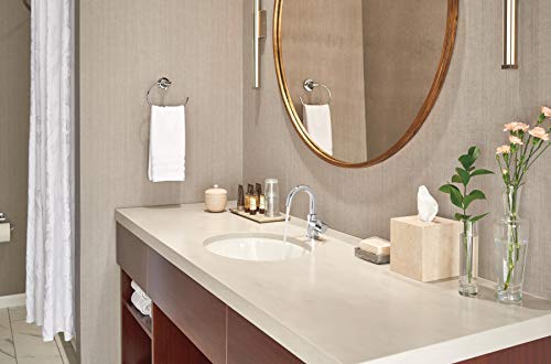 Peerless Precept Single Hole Bathroom Faucet, Single Handle Bathroom Faucet Chrome, Bathroom Sink Faucet, Drain Assembly, Chrome P191102LF