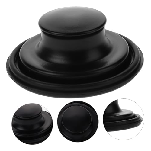 NESTINGHO Sink Seal Cover Wash Basin Sink Stopper Shower Clog Cover Bathtub Drain Plug Bath Tub Drain Cover Sink Plug Stopper Kitchen Bathroom Bath Plugs Kitchen Drain Plug Black
