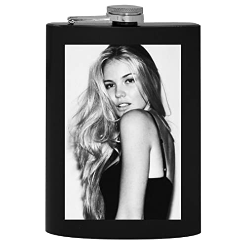 FC Carino B35Y22D63W0734674M07T32C02S27-8oz Black Hip Alcohol Drinking Flask PDI #PIDP734674