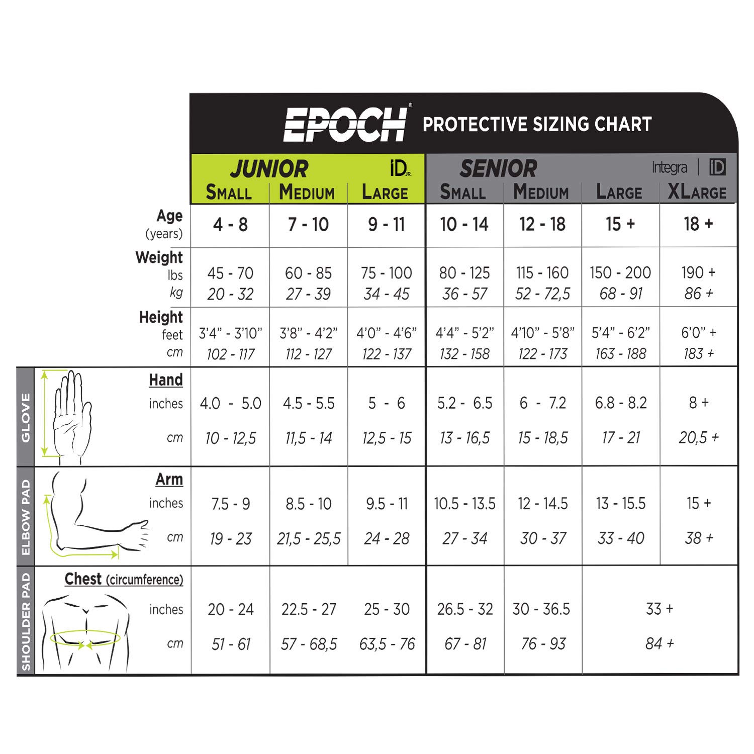 Epoch Integra Elite Lacrosse Gloves with Tri-Layer Dual-Density Foam and Adjustable Wrist, 12", Medium, Black