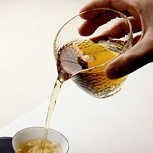 Glass Milk Tea Serving Mug Gong Dao Cup -PitcherTeapot Teaset - Green Tea Teacup - 250ml /8oz