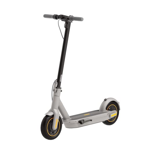 Segway Ninebot E2 Plus Electric KickScooter & Ninebot MAX G30LP Electric Kick Scooter, Up to 25 Miles Long-Range Battery, Max Speed 18.6 MPH, Lightweight and Foldable, Gray