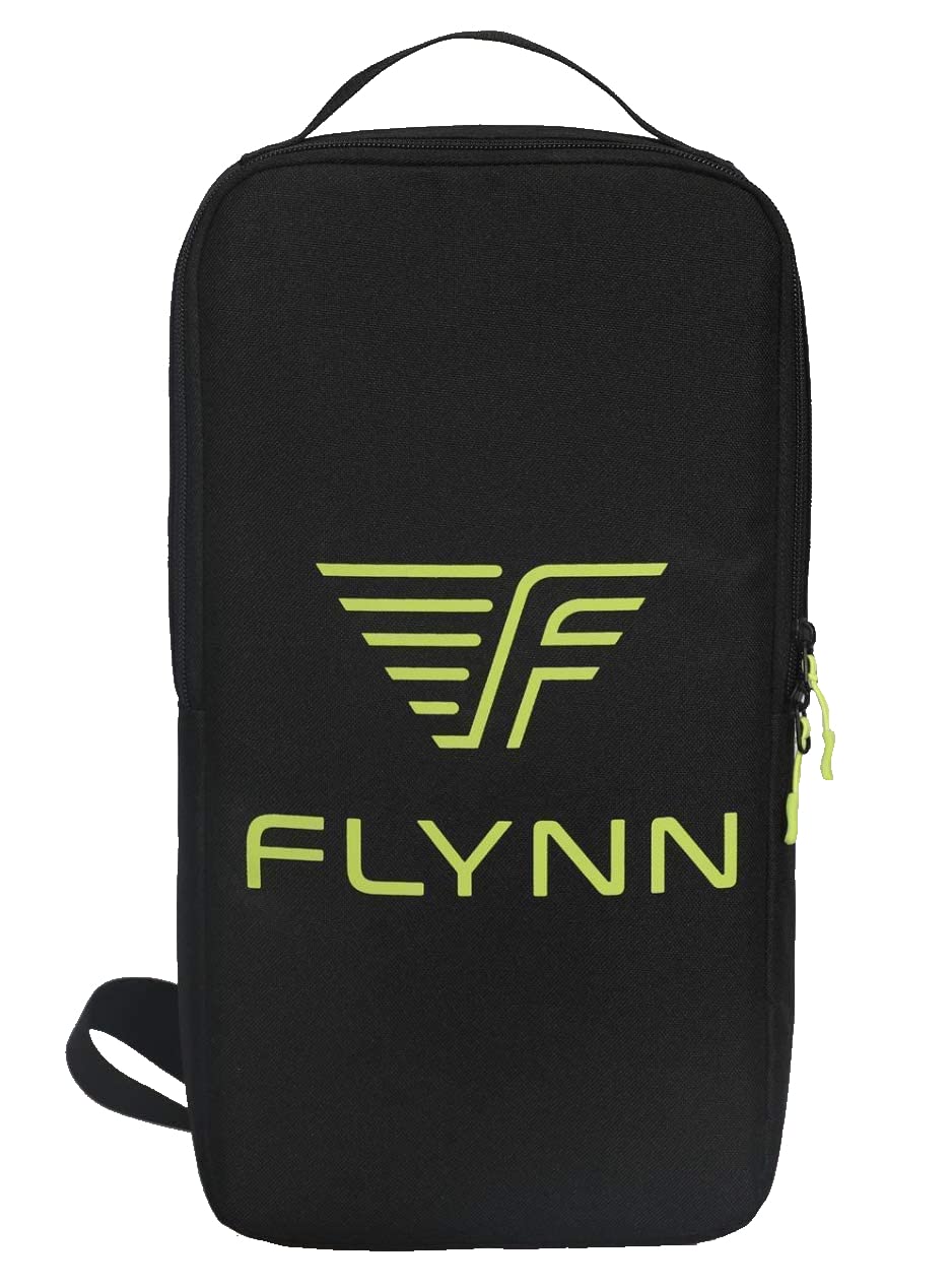 FLYNN Outdoor Pickleball Set | 2 Pickleball Paddles with a Graphite Face, a Polypropylene Honeycomb core, 4 Pickle Ball Balls and Pickleball Set Bag