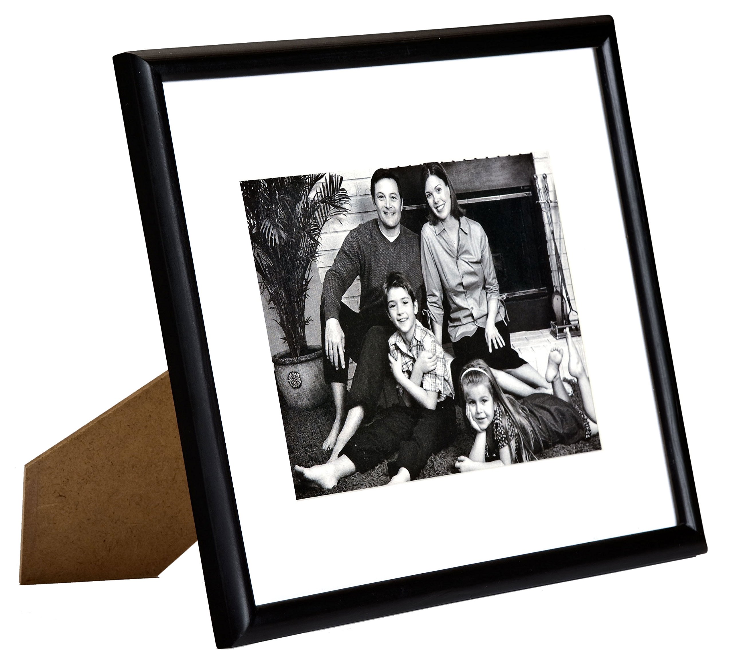 Displays2go PFHS810W3B Picture Frames, Black