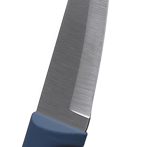 Home Basics Comfortable Grip Stainless Steel Knives, Indigo (3.5 inch. Paring) (MG51646)