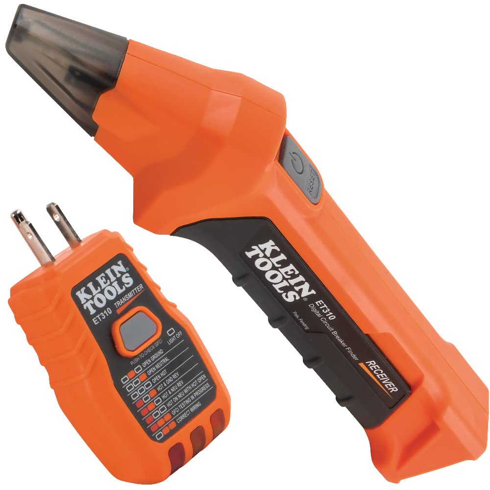 Klein Tools Circuit Breaker Finder and GFCI Outlet Tester Bundle