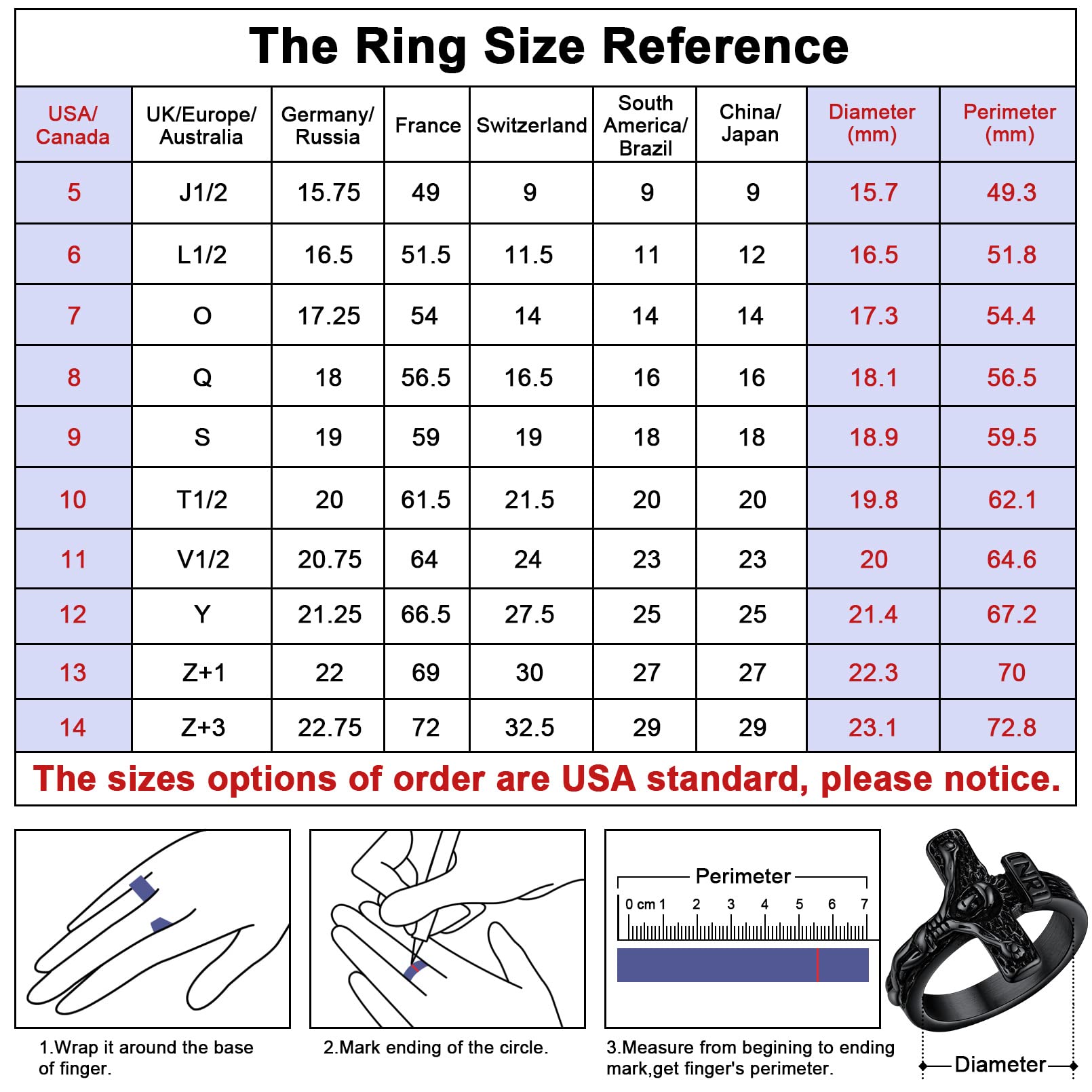 FaithHeart Women Thorns Band Rings Size 12 Retro Vine Branch Pinky Rings