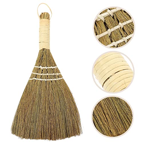 ORFOFE 6 Pcs Kitchen Cleaning Broom Mini Corn Broom Play Heavy-Duty Broom Mini Desk Broom Hand-Made Broom Home Sweeping Broom Cleaning Kit House Cleaning Supplies Whisk Broom Miscanthus