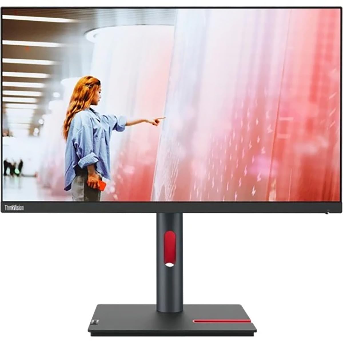 Lenovo ThinkVision P24q-30 24" Class WQHD LCD Monitor - 16:9 - Raven Black