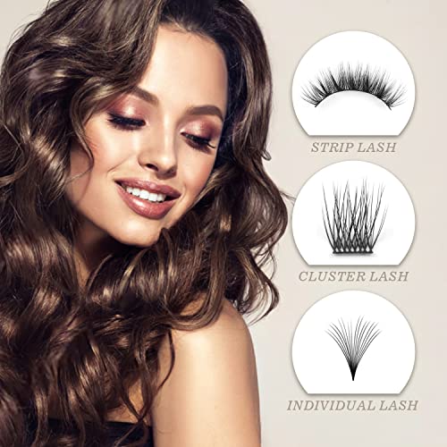 FLOMAZE Lash Bond and Seal DIY Eyelash Extension Glue Super Strong Hold Eyelash Adhesive Sensitive Waterproof, Gentle Formula Latex-Free Eyelash Glue