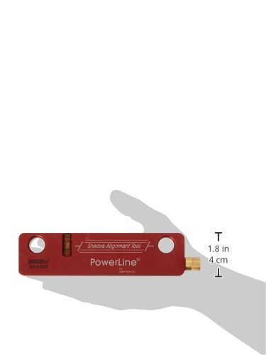 Johnson Level & Tool 40-6200 Magnetic Sheave Alignment Laser, Red, 1 Laser