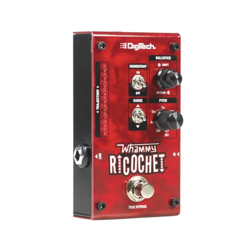 DigiTech Mini Pitch Acoustic Guitar Effect Pedal, Red (Whammy Ricochet)