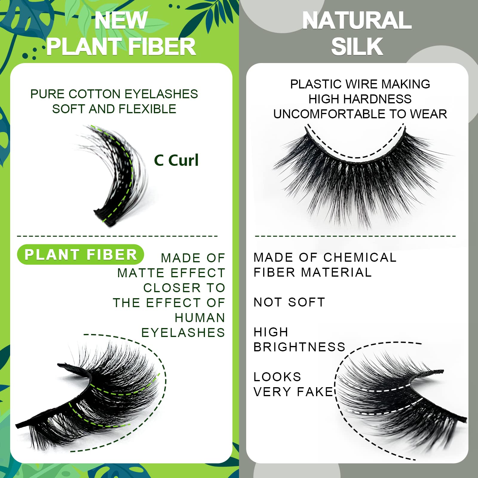 Lash Extension Kit Plant Fibre Lashes Super Soft Handmade DIY Clusters False Eyelashes that Look Like Extensions Fluffy Individual Lashes 120 Clusters 10-16MM Wispy 6D Fake Eyelash Pack, by TMIELYBS