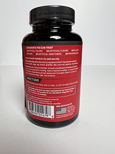 Force Factor SCORE! Hardcore, 3-Pack, Nitric Oxide Booster Supplement for Men with L-Citrulline, Yohimbe, Black Maca & B Vitamins to Boost Increase Stamina, Maximize Physical Performance, 360 Tablets