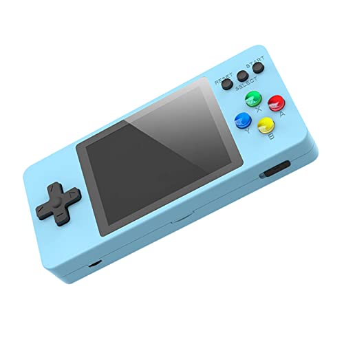 Handheld Game Console,Retro Video Game Console Handheld Systems,Portable Game Console for Kids,500 Classic Games Rechargeable Battery Support TV Connection (Green, 2.4 Inch Singles Without Handles)