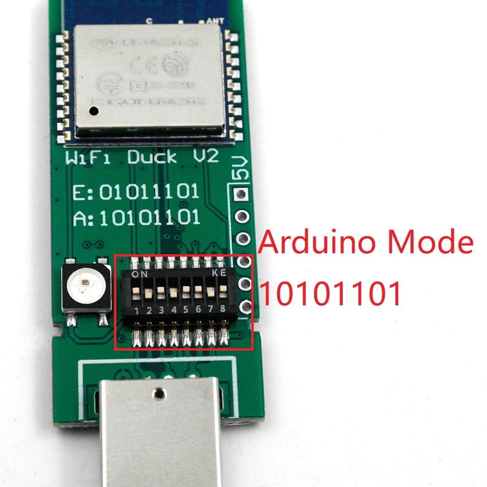 DSTIKE WiFi Duck V2 USB Keyboard Using Ducky Script Language ESP8266 for Arduino Starter
