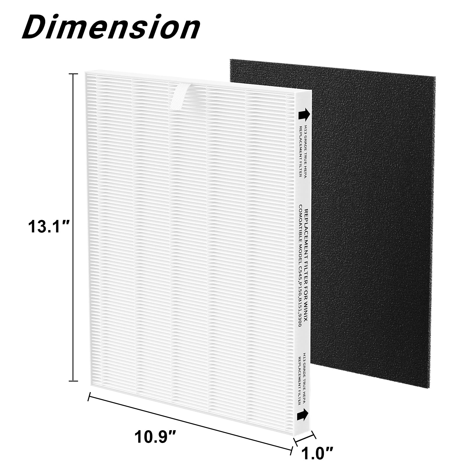 Hfunmo 20-Pack Replacement F