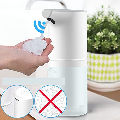 FEEGAR Touchless Automatic Sensor Soap Dispenser Foam Liquid Soap Dispenser Hand Sanitizer Hand Soap Dispenser (Color : Pink)