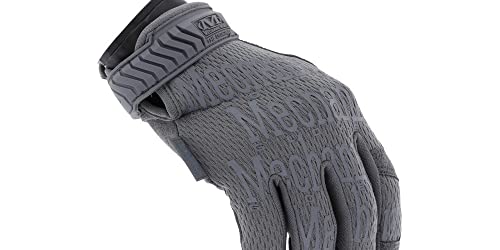 Mechanix Wear: The Original Tactical Work Gloves with Secure Fit, Flexible Grip for Multi-Purpose Use, Durable Touchscreen Safety Gloves for Men (Grey, Medium)