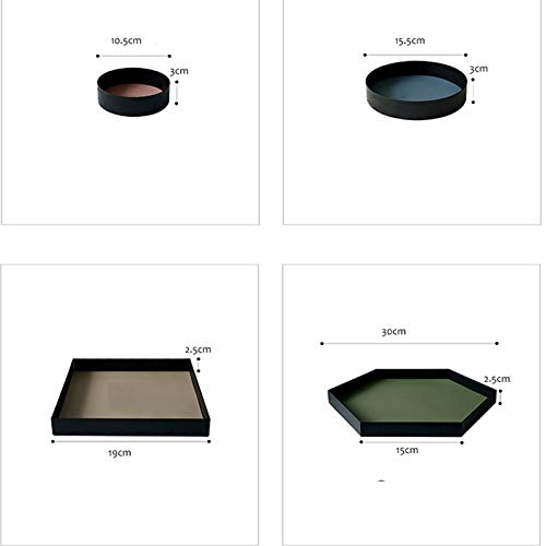 Serving Tray Food Tray Stackable Creative Food Tray Tray Serving Tray Set for Food Breakfast Dinner Coffee Table Parties Restaurants