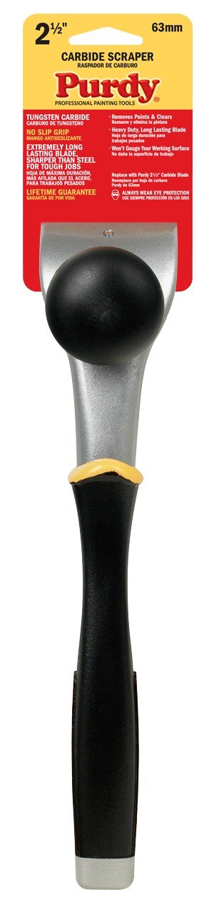 Purdy 144900230 Premium Carbide Scraper with Hammerhead & Removable Knob, One Size, Multi