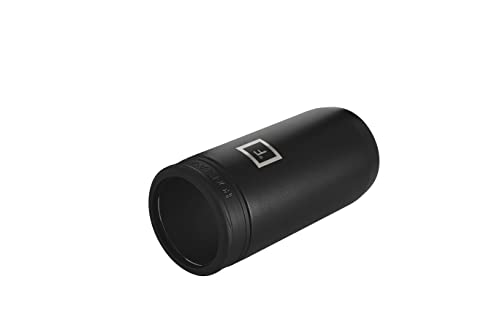 IRON FLASK Slim Can Cooler 12oz for Beer, Hard Seltzer, Energy Drinks, Double Wall Vacuum Insulated Stainless Steel Drink Holder for Skinny Cans - Valentines Day Gifts for Him or Her - Black