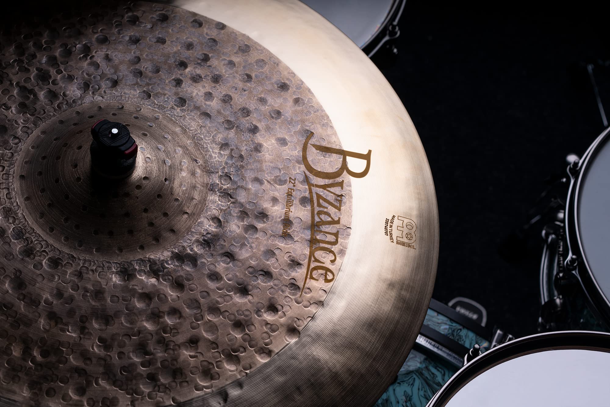 Meinl Cymbals Byzance Vintage 22" Equilibrium Ride, Matt Garstka Signature β Made in Turkey β Hand Hammered B20 Bronze, 2-Year Warranty (B22EQR)