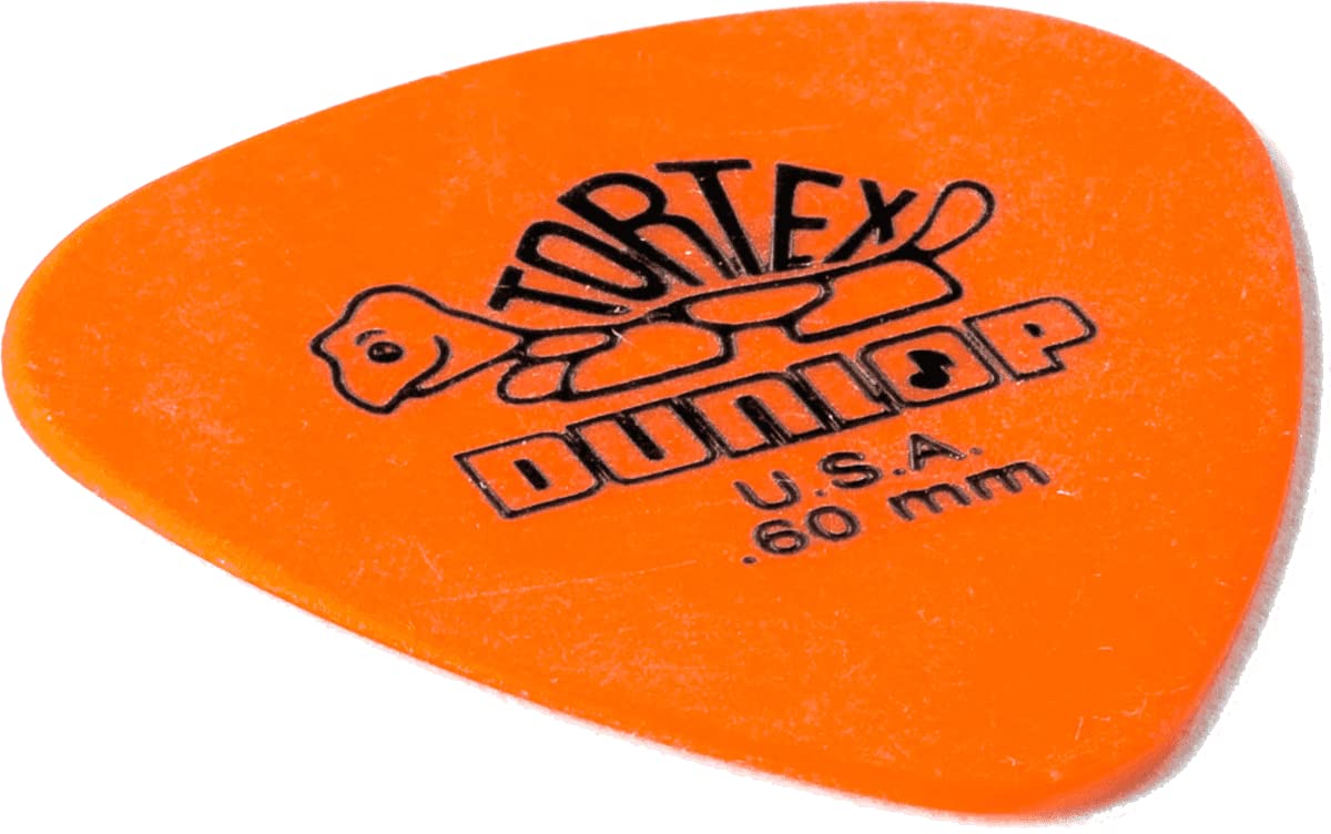 Dunlop Tortex Standard Guitar Picks .60 mm 1 Dozen