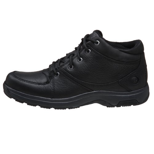 Dunham Men's Addison Mid Cut Waterproof Boot,Black,15 4E US