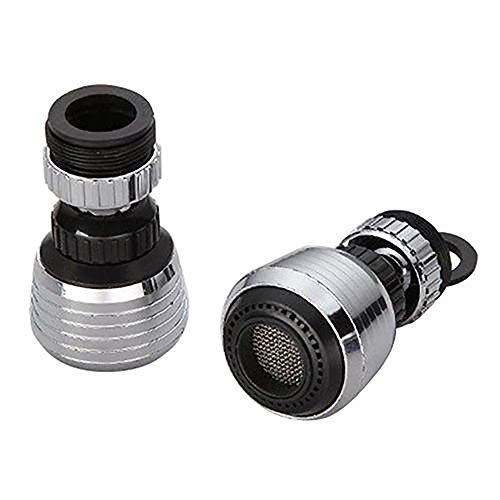 LRRH 360 Rotate Swivel Water Saving Tap Aerator Diffuser Faucet Nozzle Filter Adapter #0028/4