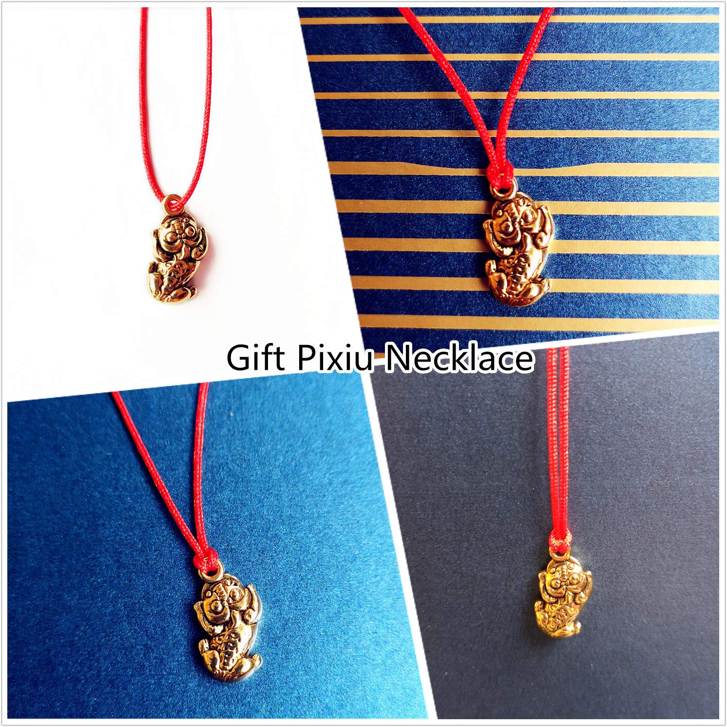 Feng Shui Amulet Bracelet Prosperity Red Bead Bracelet with Charm Red Pi Xiu/Pi Yao Attract Lucky Wealthy Bangle for Women/Men(12mm&1 Pixiu)
