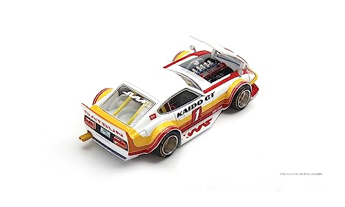 MINI GT Datsun KAIDO Fairlady Z Kaido GT V1#1 Red with White (Designed by Jun Imai) Kaido House Special 1/64 Diecast Model Car KHMG029