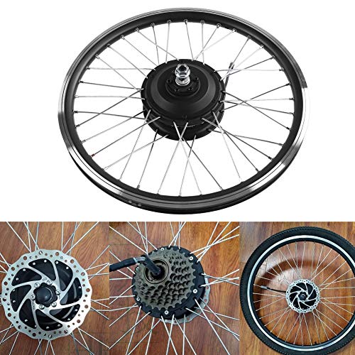 E-bike Conversion Kit, 700C Wheel 36V/48V 350W Max Speed 28km/h Motor Electric Bicycle Motor Kits Powerful Controller Set with KT900S LED Display, Waterproof Wire for Road Bike(48V Front Motor)