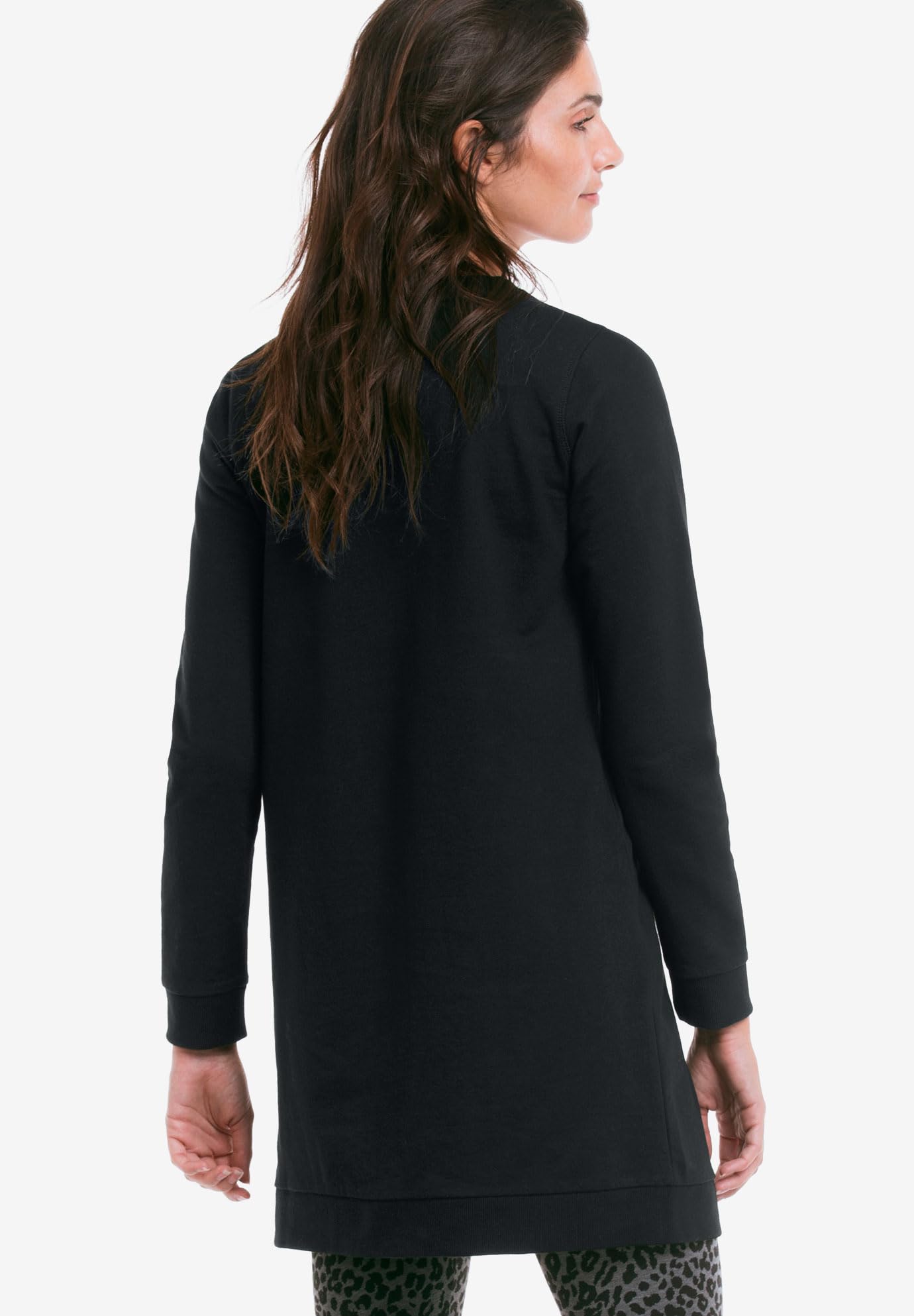 Ellos Women's Plus Size Love Tunic Sweatshirt - 26/28, Misty Rose