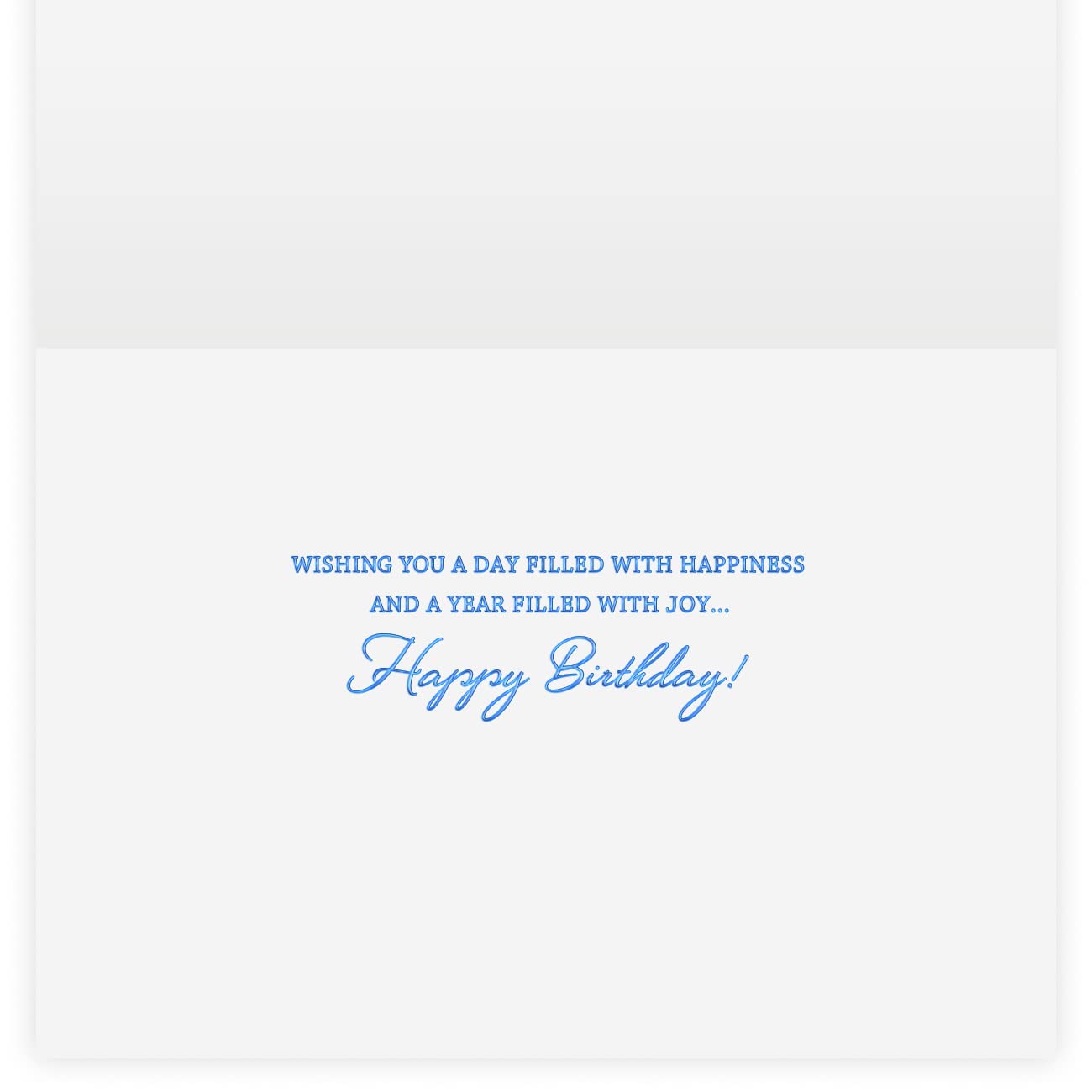 The Gallery Collection, 1 Count Card Pack, Birthday Card with Foil Lined Envelope (Glowing Birthday Cupcake)