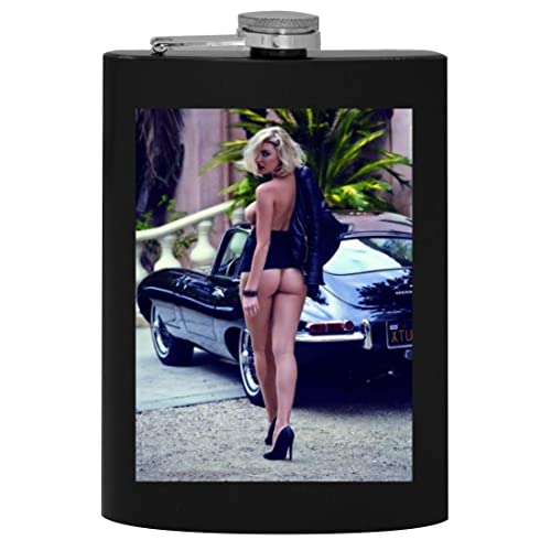 FC Carino B35Y22D63W0347665M07T32C02S27-8oz Black Hip Alcohol Drinking Flask PDI #PIDP347665
