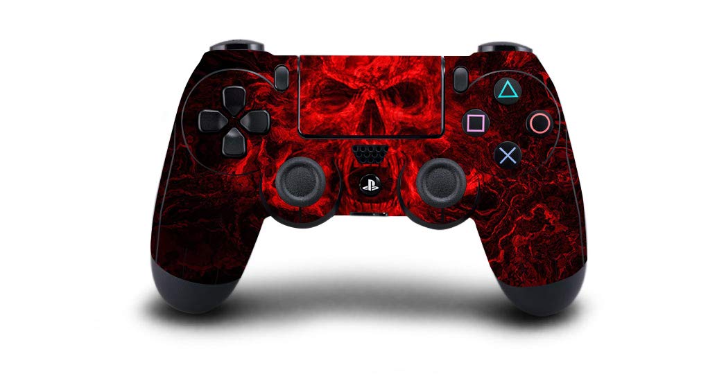 FOTTCZ [3PCS] Whole Body Vinyl Sticker Decal Cover Skin for PS4 Controller - 3pcs. Comb C