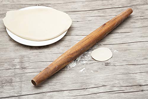 Ironwood Gourmet Acacia Wood French Rolling Pin, 20-inches, Brown
