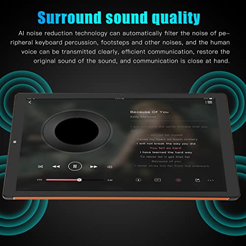 Luqeeg 10.1 Inch Tablet for Android 12-1960x1080 HD IPS Touchscreen, 5G WiFi Calling Tablet, 6GB RAM 128GB ROM, 2MP + 5MP Camera, 10 Core Processor, 8800mAh Ultra Long Standby