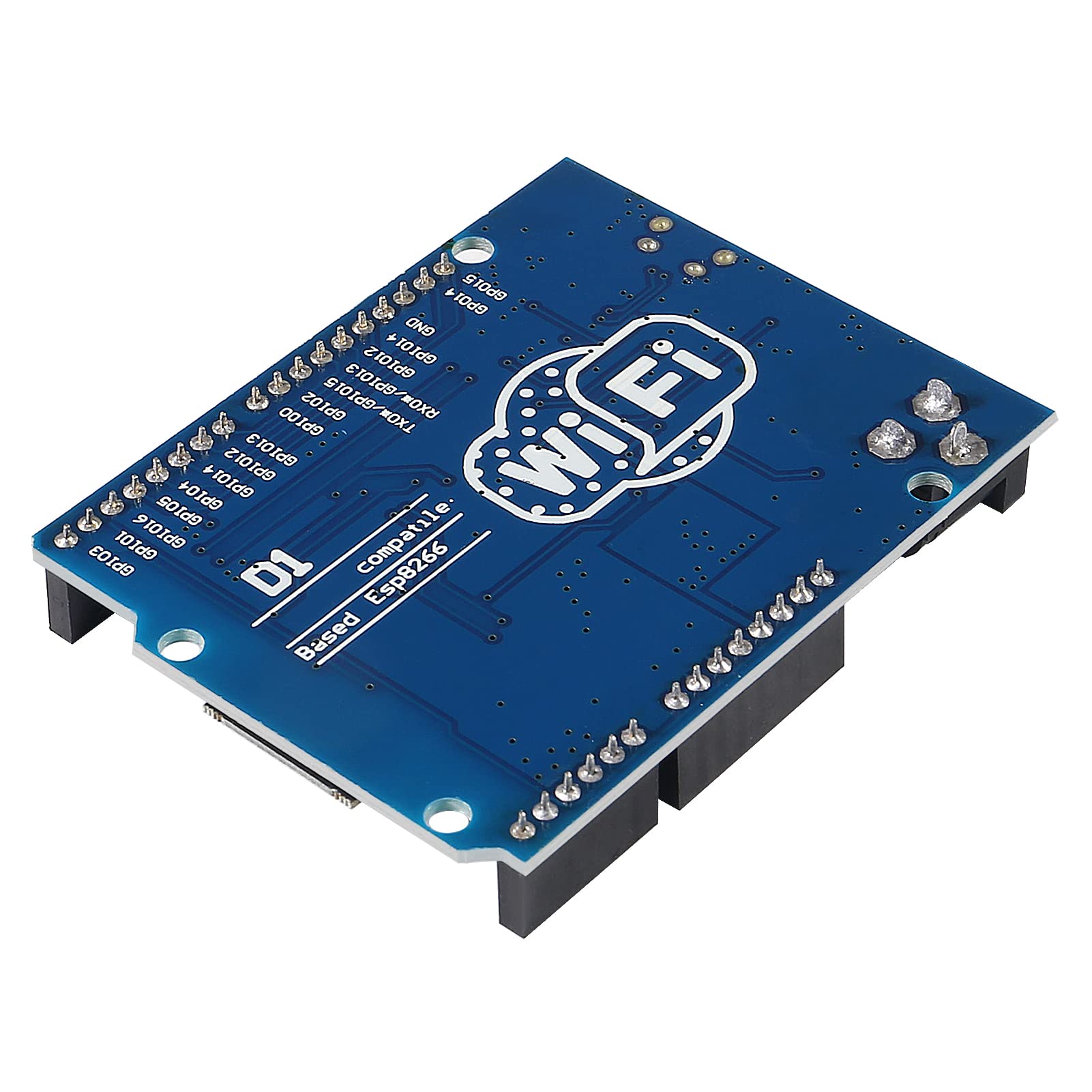 DWEII 3PCS ESP-12E ESP8266 UART WiFi Wireless Shield for WeMos D1 CH340 WiFi Development Board ESP8266 ESP 12E for Arduino IDE UNO R3