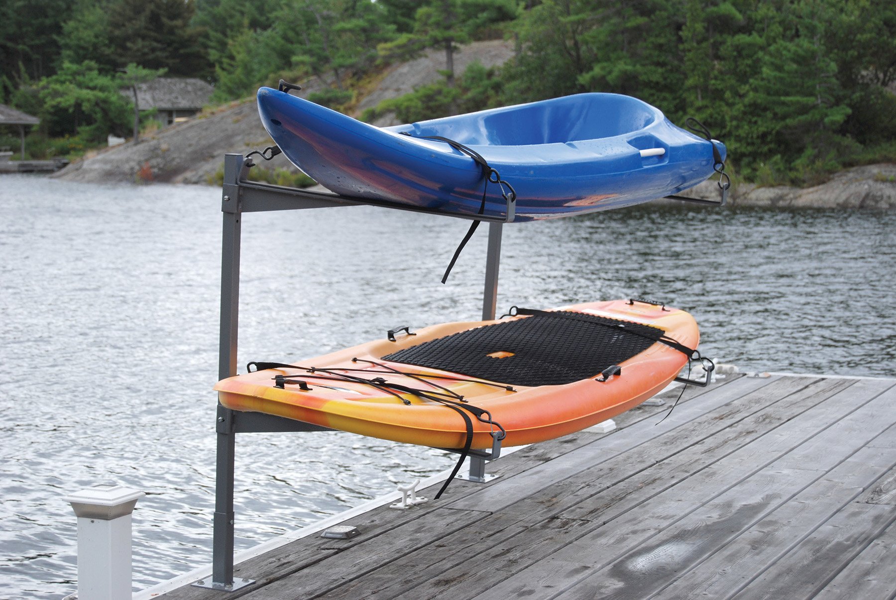 Dock Edge + 90-815-F Kayak/SUP Rack,, Beige