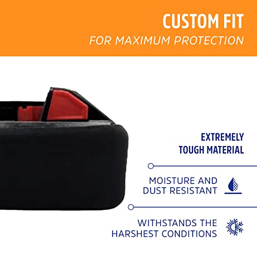 JB-68 Black Protective Cover for Milwaukee M18 5.0XC Battery (3.0/4.0)